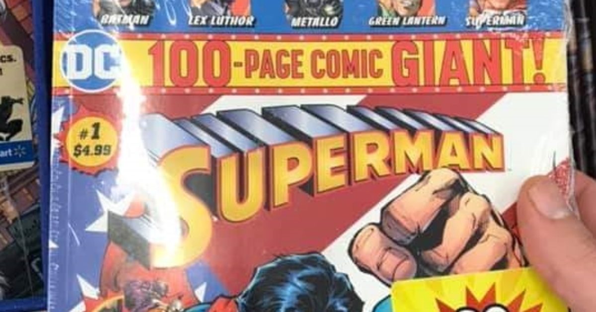 Walmart Now Selling 10-Packs of DC Giant-Size Comics For $10