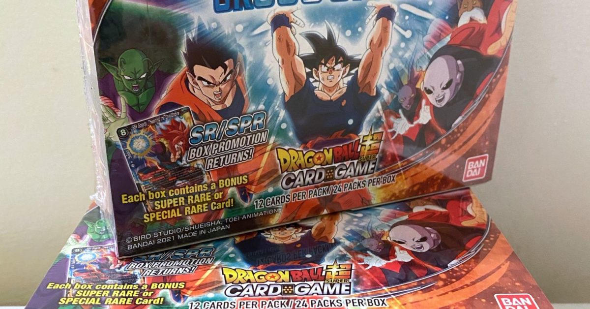 Dragon Ball Super Card Game: Cross Spirits Booster Box Opening