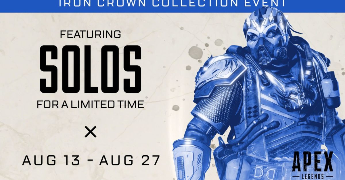 "Apex Legends" Launches Single-Player Iron Crown Collection Event