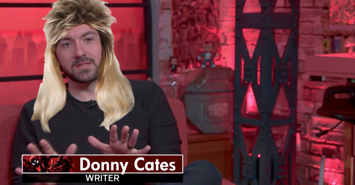 Absolute Mullet: Donny Cates Shares Hairstyle Update