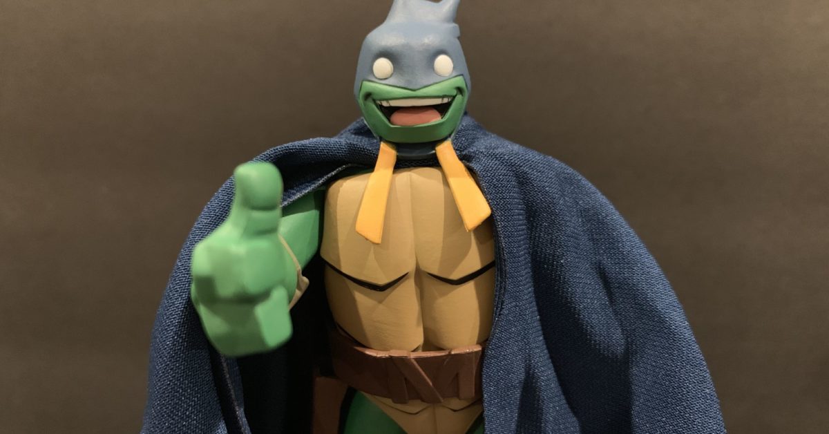 Batman/TMNT Figure Line Kicks Off From DC Collectibles