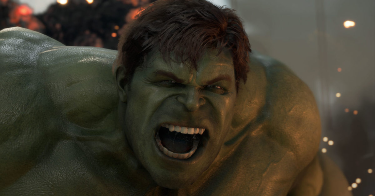 Square Enix Highlights The Hulk For "Marvel's Avengers"