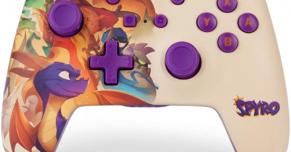 Nintendo Switch To Get A Special Spyro Controller From PowerA