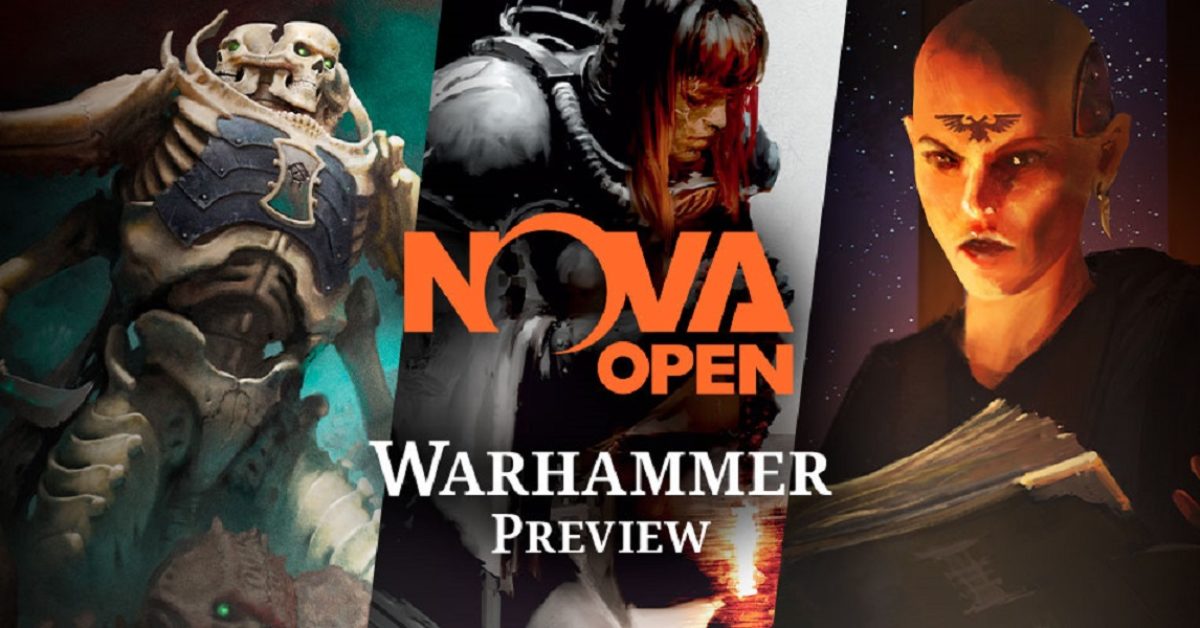 Many New Games Workshop Releases Unveiled at NOVA Open
