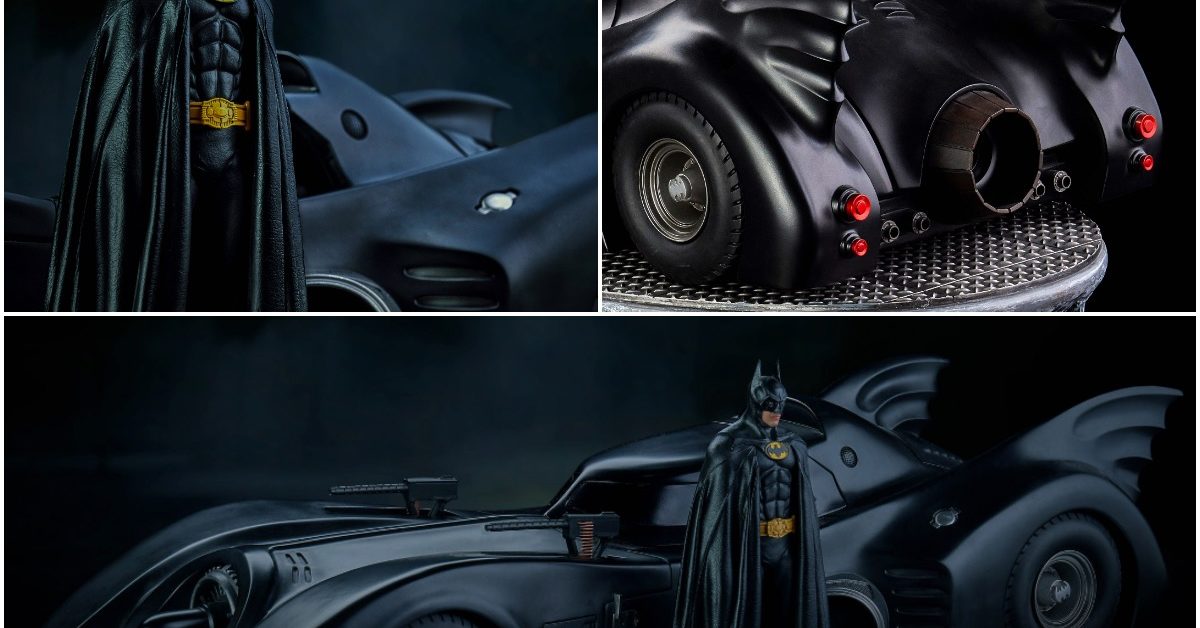 "Batmobile 89" Hits the Streets Again With New Iron Studios Art Scale