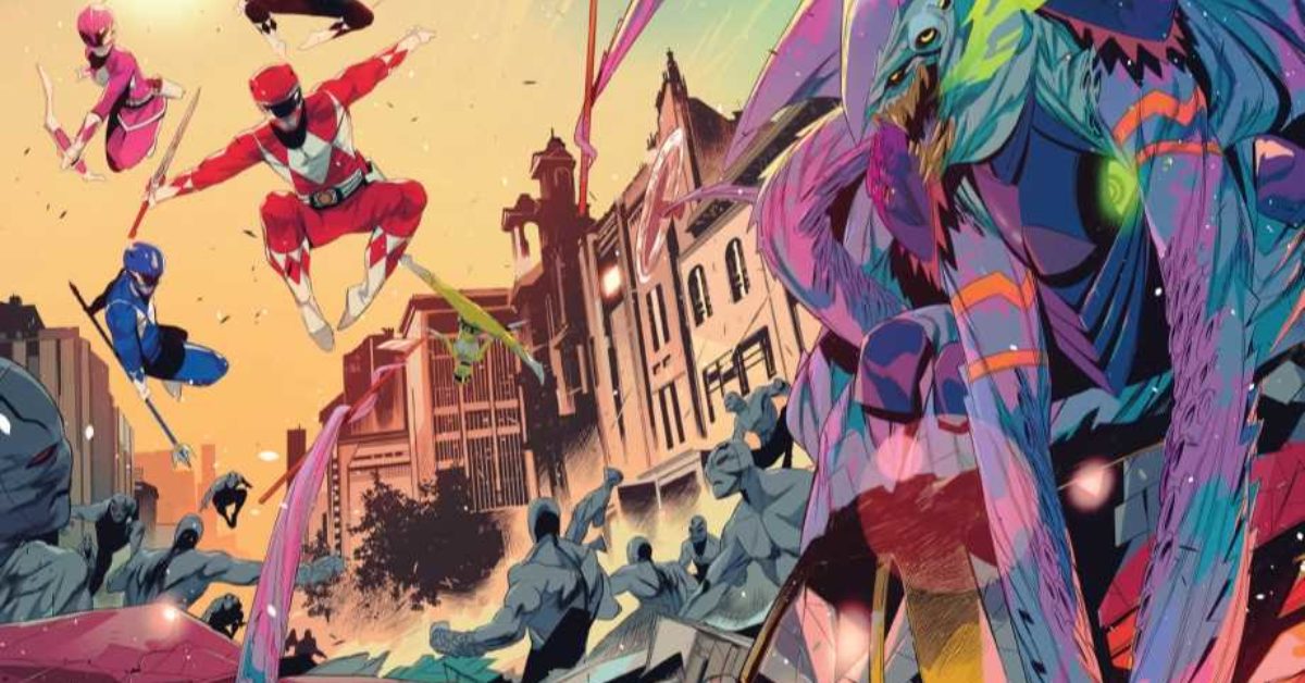 Preview: Teenage Mutant Ninja Turtles Vs Mighty Morphin Power Rangers #1