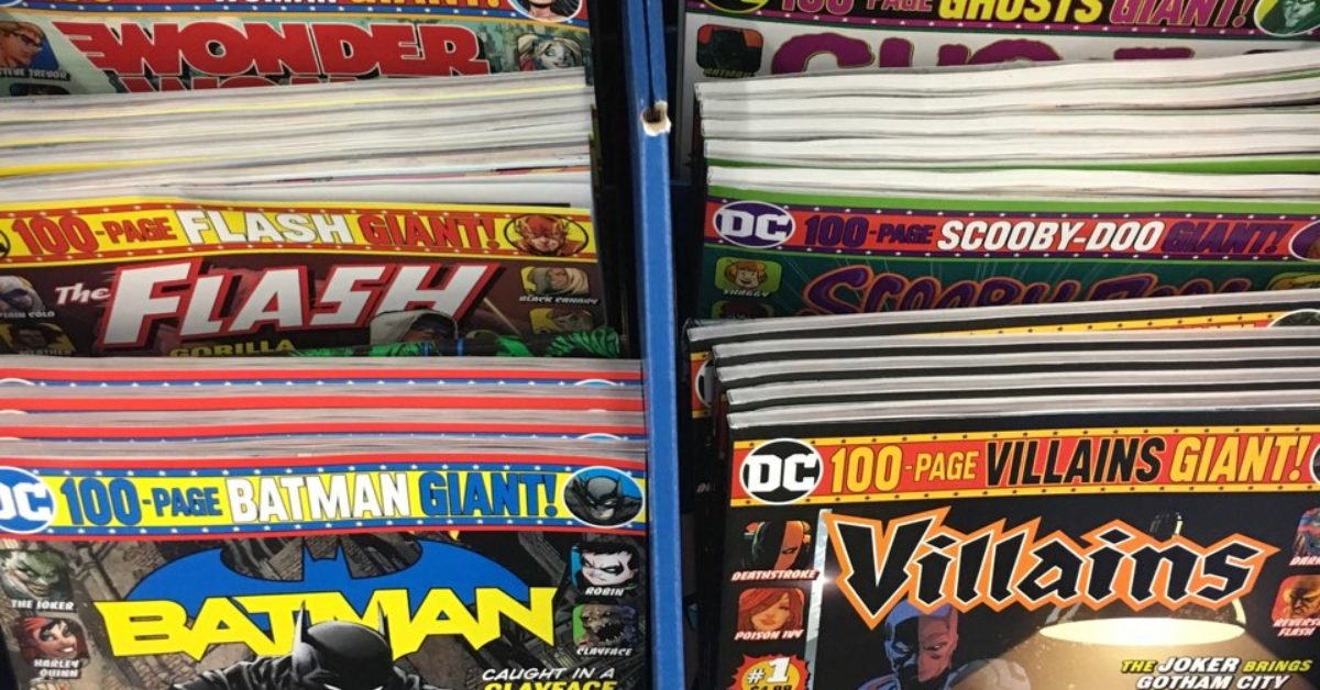First Look at This Weekend's Walmart DC Giant Comic Magazines