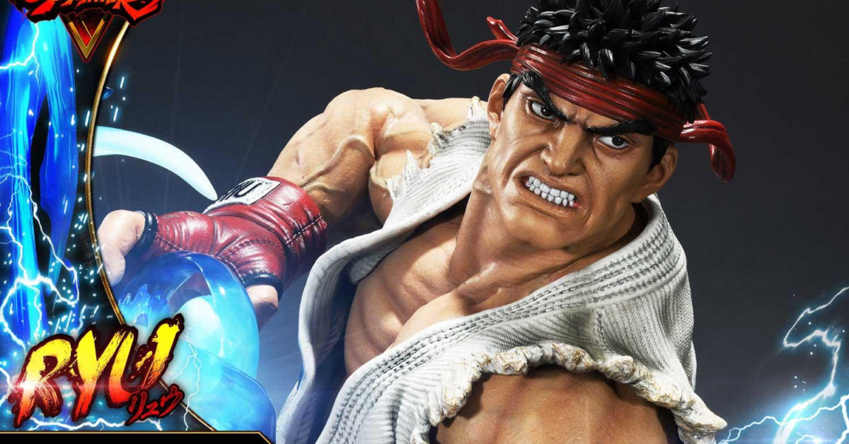 Ryu is Hadouken Ready in New "Street Fighter" Prime 1 Studio Statue
