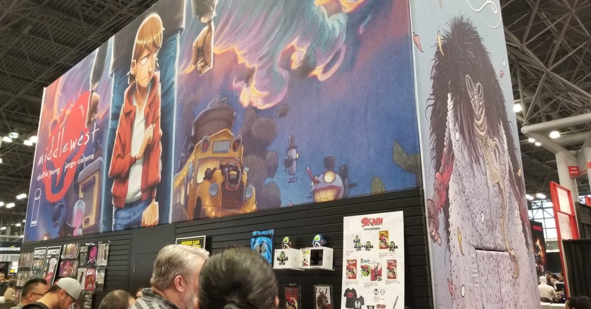 First Look at the Image Comics Booth at New York Comic Con #NYCC
