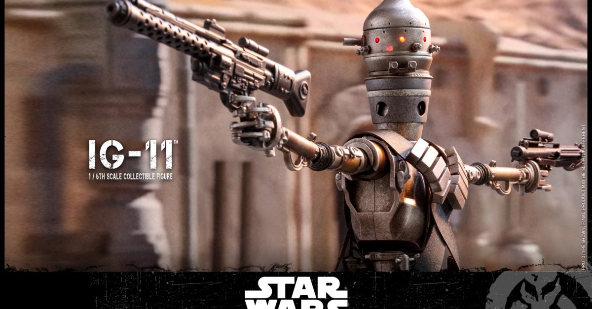 IG-11 Gets His First Star Wars Figure With Hot Toys