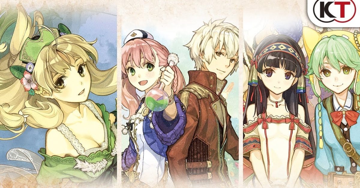 Koei Tecmo Announces "Atelier Dusk Trilogy Deluxe Pack" For 2020