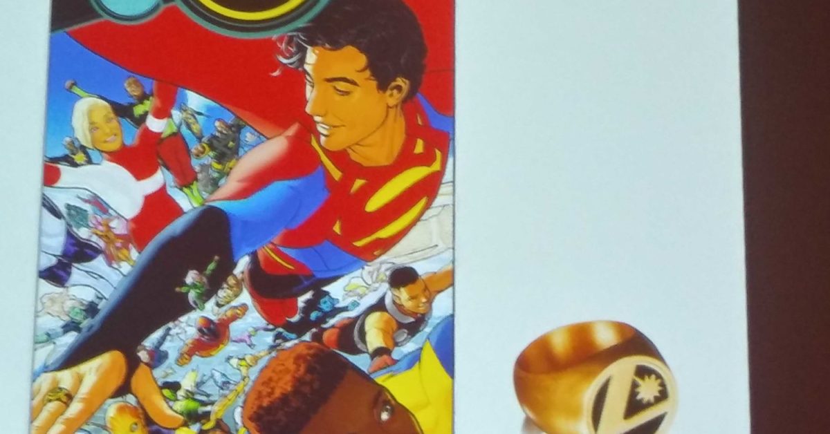 First Look at Those Legion Flight Rings for Legion of Super-Heroes Launch