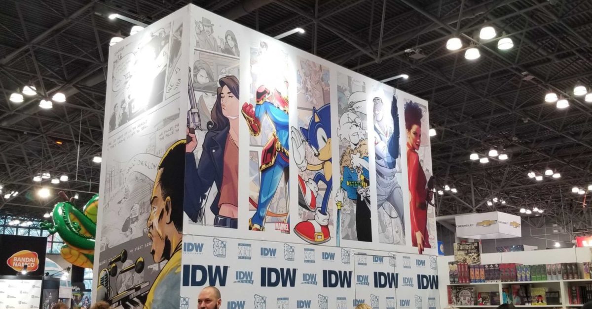 First Look at IDW's New York Comic Con Booth #NYCC