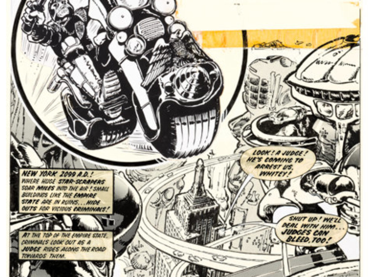 Judge Dredd First Appearance