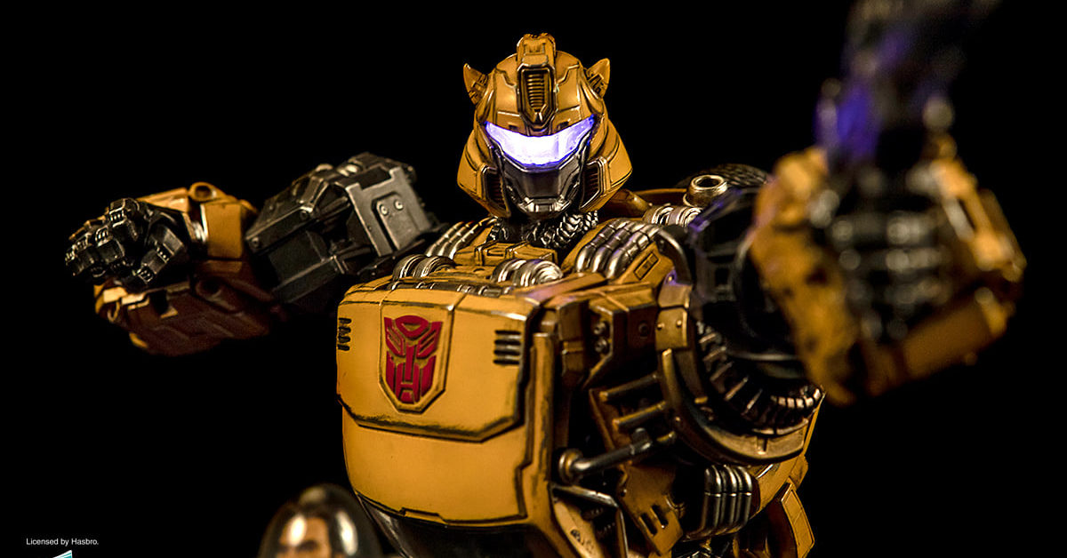 Bumblebee Is Ready for Action in the New XM Studios Statue