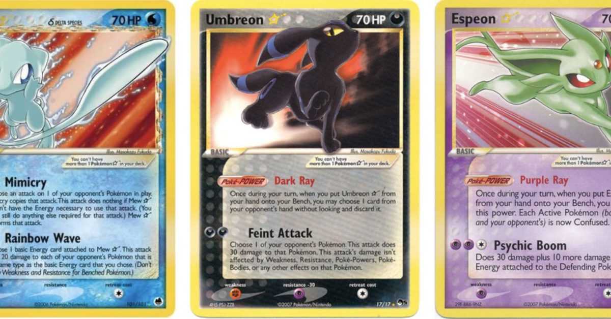 A Holographic History Of The Pokémon TCG: Pokémon