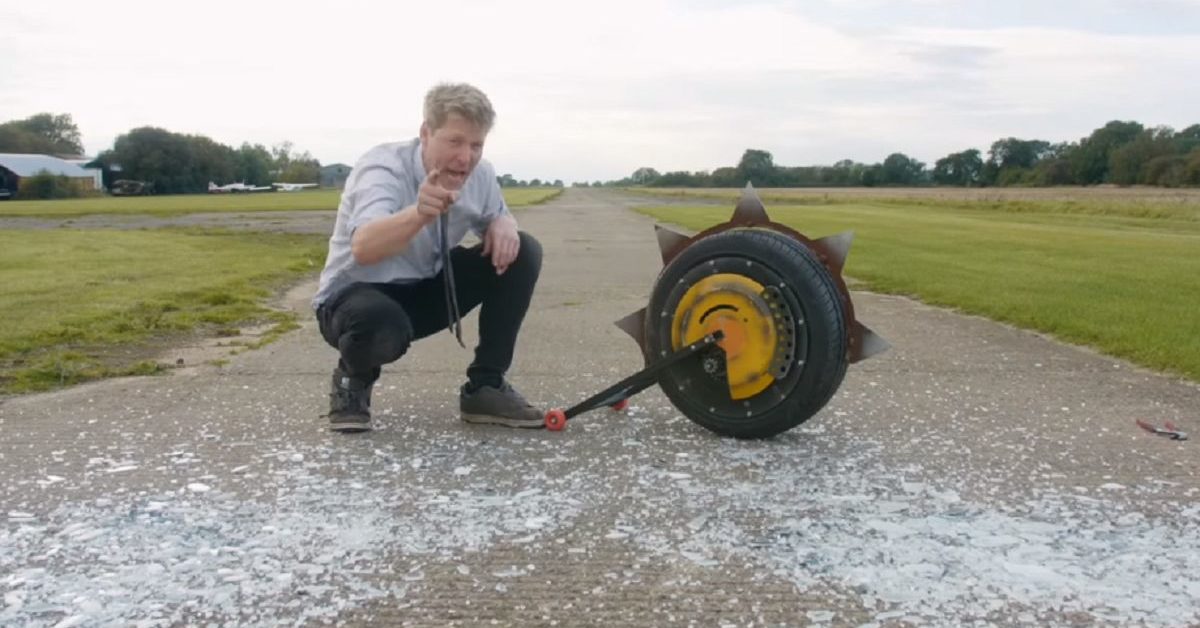 Colin Furze Creates A Real Version Of Junkrat’s RIP-Tire From "Overwatch"
