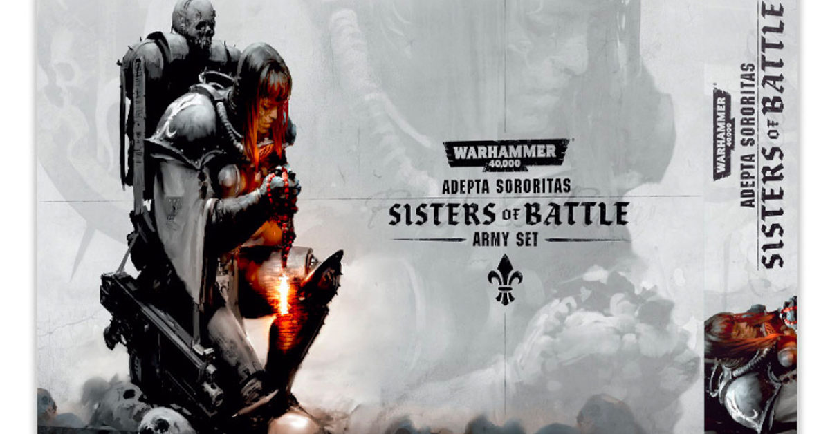 Warhammer 40k: Sisters of Battle Up for Pre-Order in ONE WEEK