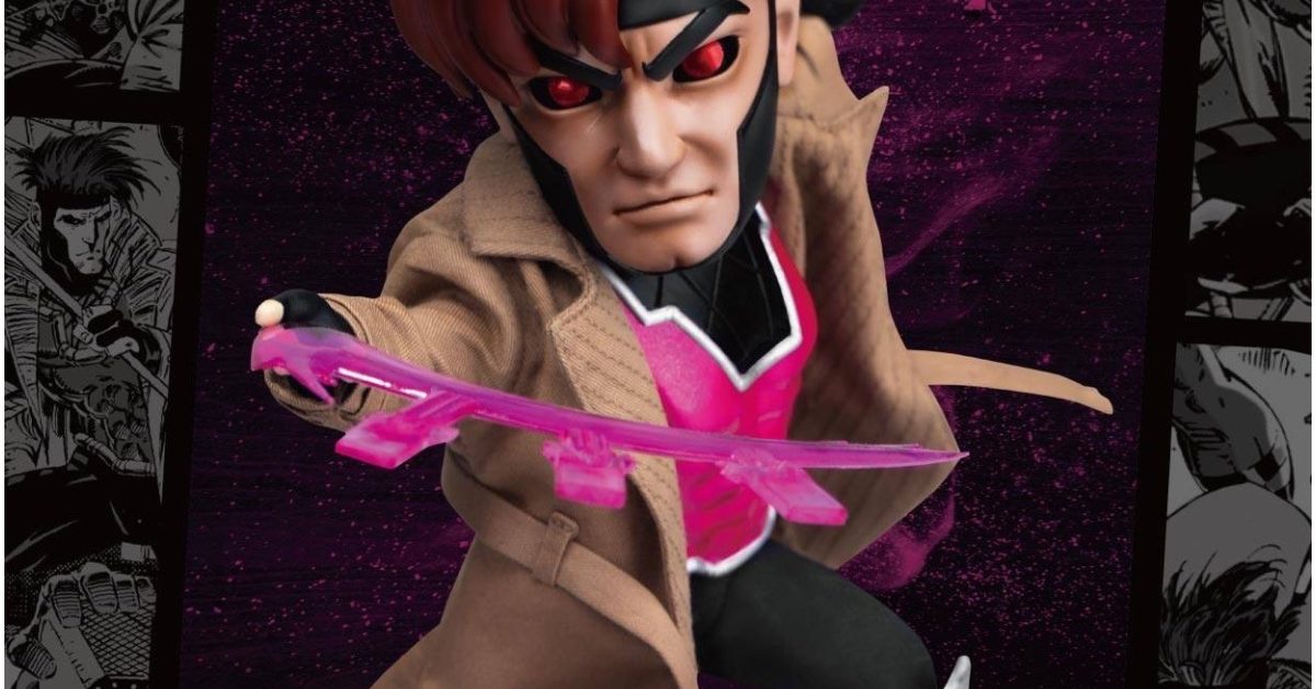 Gambit Is Here to Sweet Talk with New Beast Kingdom Figure