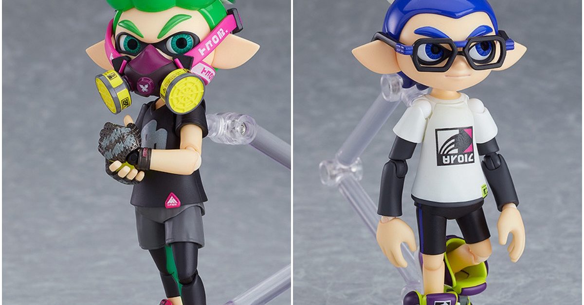 “Splatoon” Paints Its Way to Victory with New Figma Set