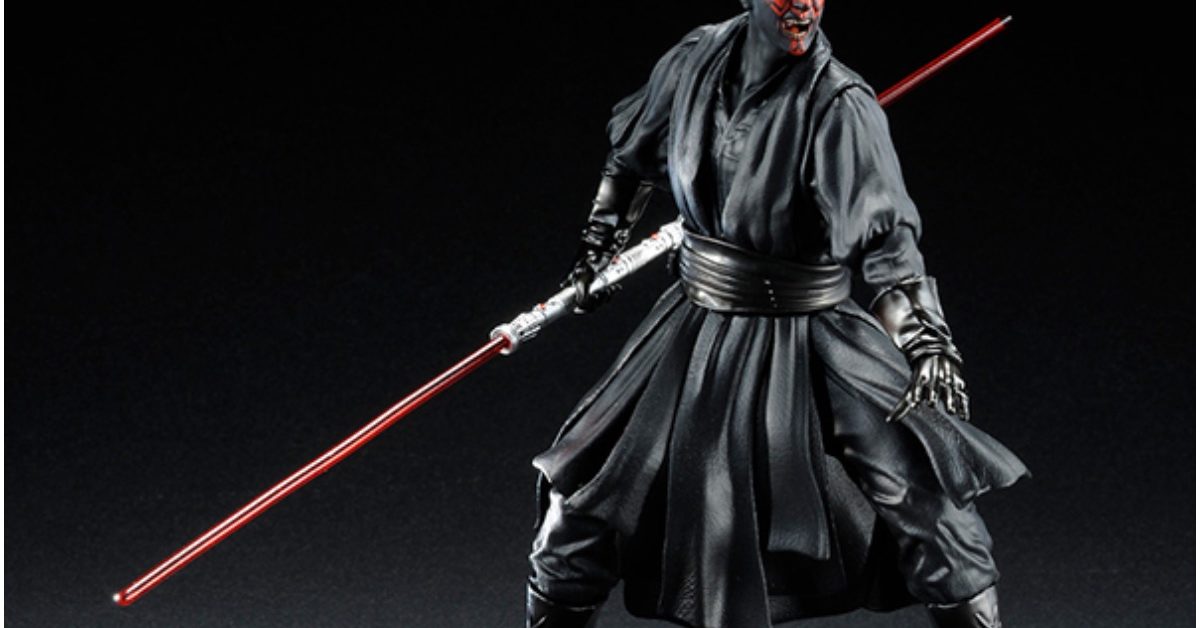 Darth Maul Kotobukiya Brings the Dark Side to Your Shelves