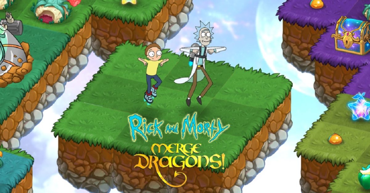"Rick And Morty" Drop Into "Merge Dragons!" For An Event