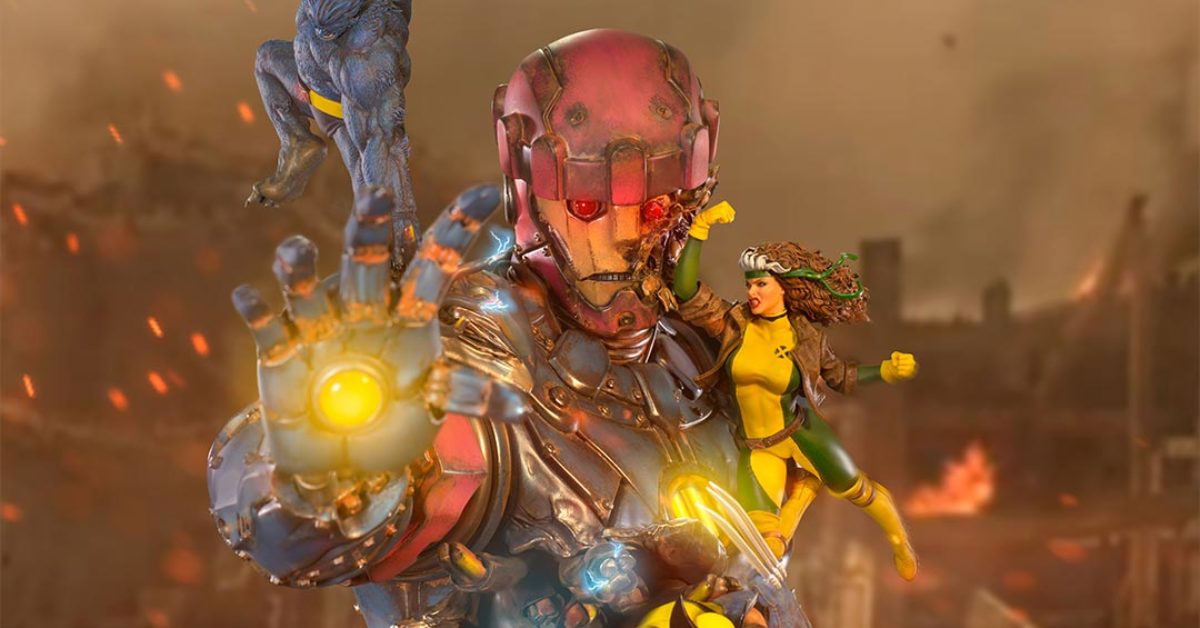The X-Men Take on a Sentinel in New Iron Studios Statue