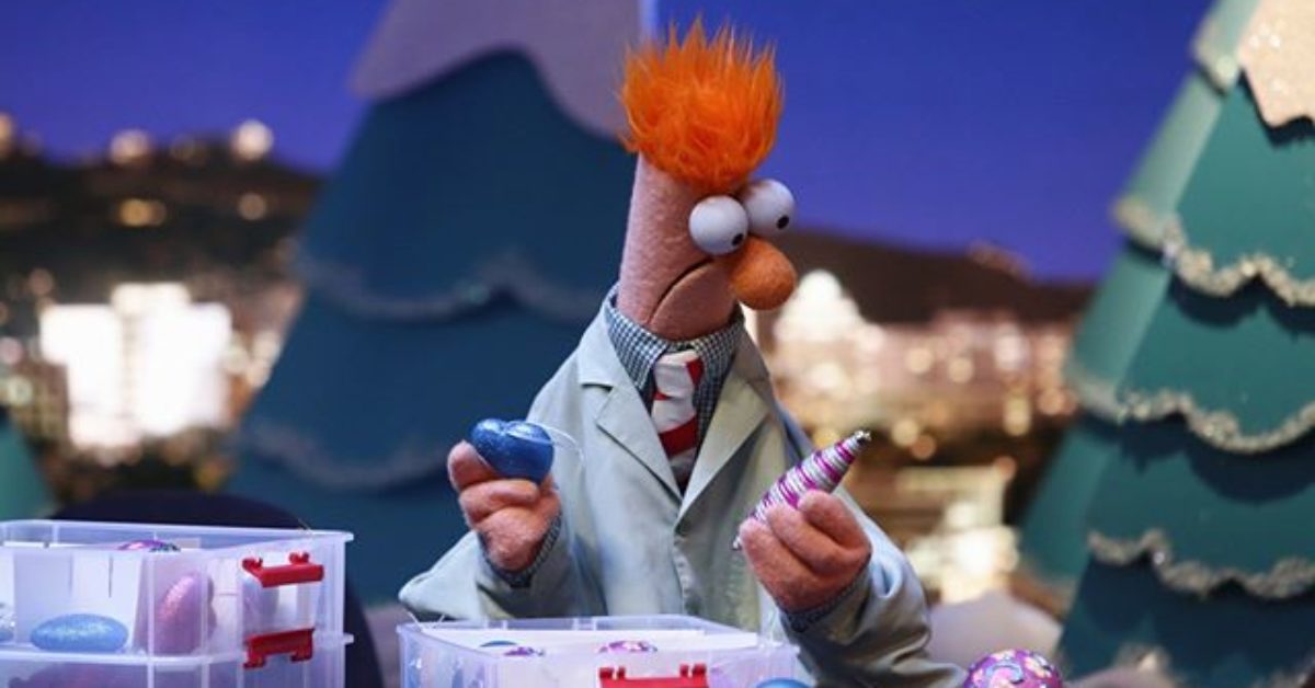 Dr. Bunsen Honeydew & Beaker Delight The Crowd At The Game Awards