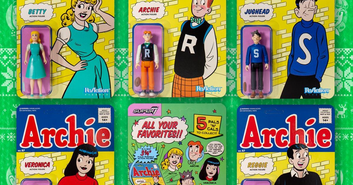 Archie Gets His Own Wave of ReAction Figures From Super7