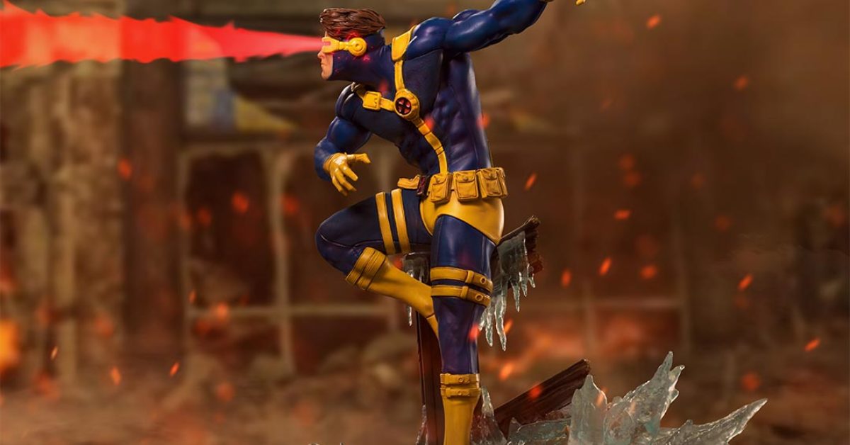 Cyclops Blasts His Way in with New Iron Studios Statue