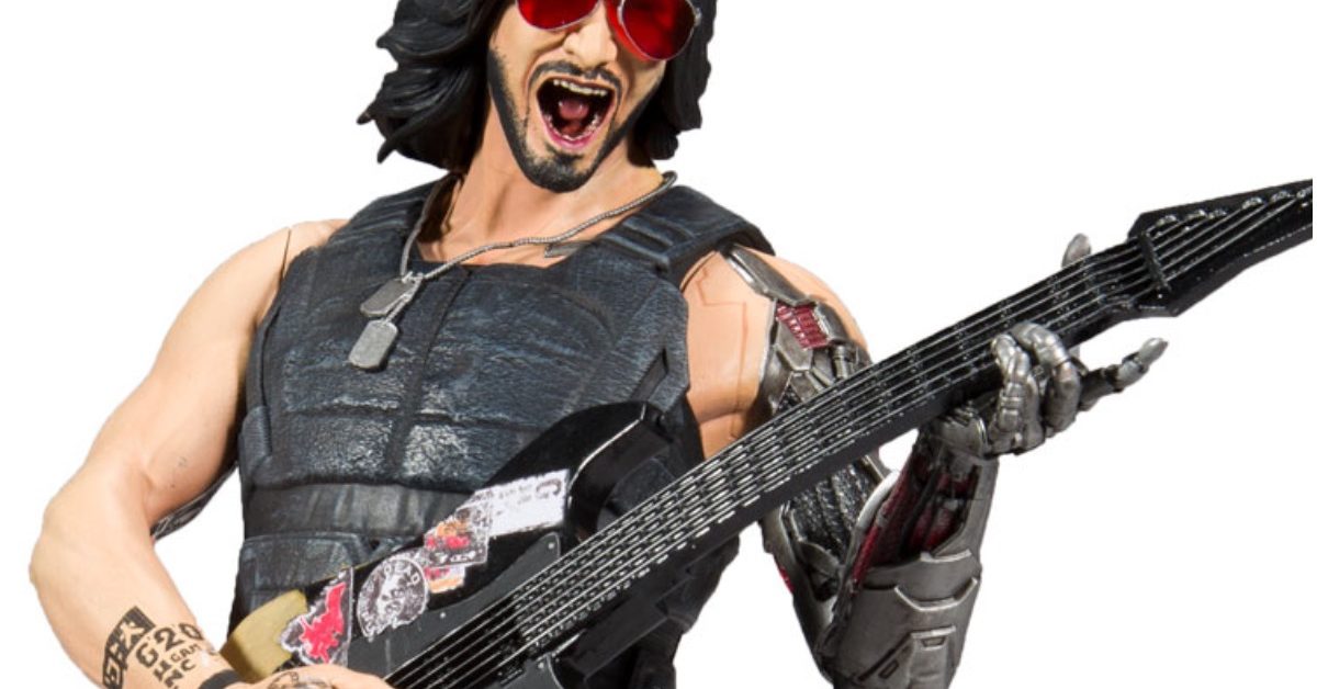 Keanu Reeves is a Badass Cyberpunk Rockstar with McFarlane Toys