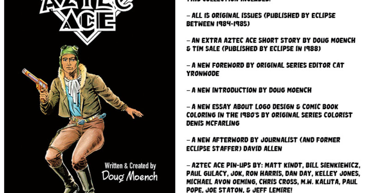 Doeg Moench's Complete Aztec Ace Confirmed For April 2020 - in ...