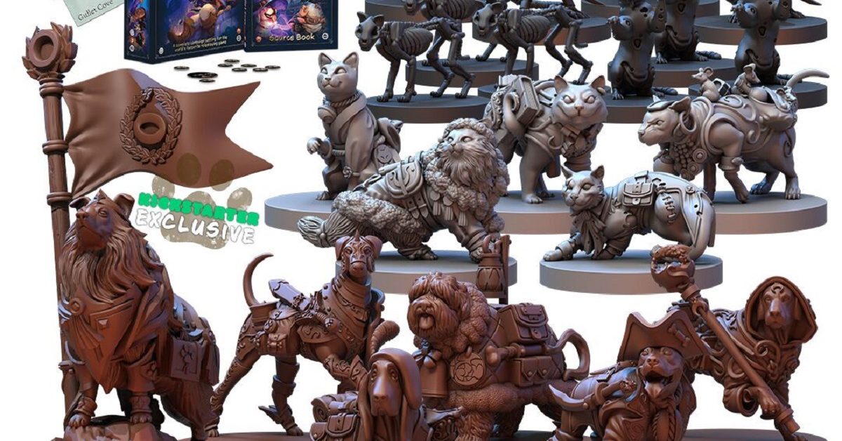 New "Animal Adventures" Models, Book on Kickstarter!