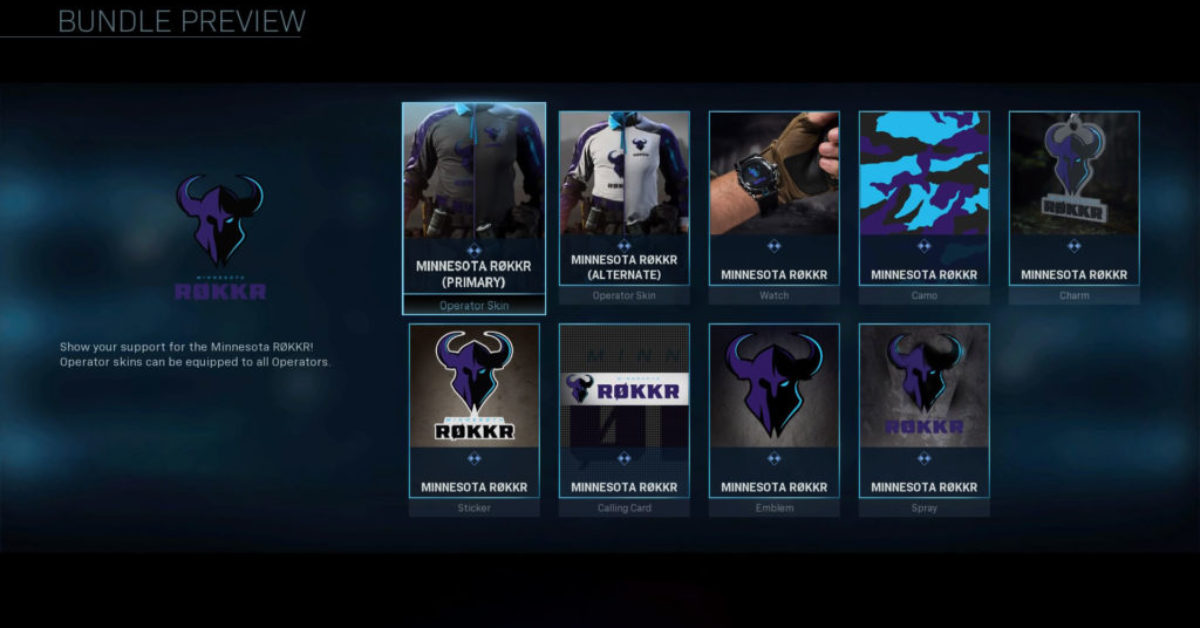 "Call Of Duty: Modern Warfare" Will Get Special CoD League Skins