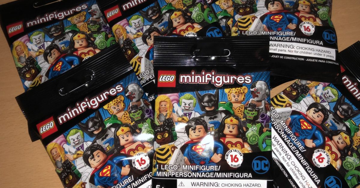 LEGO Minifigure DC Comics Mystery Bags Have Arrived