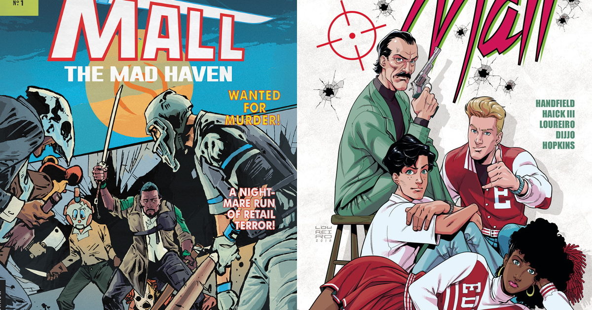 Creators Of "The Mall" From Scout Comics Sue Gary Dauberman, Michael ...