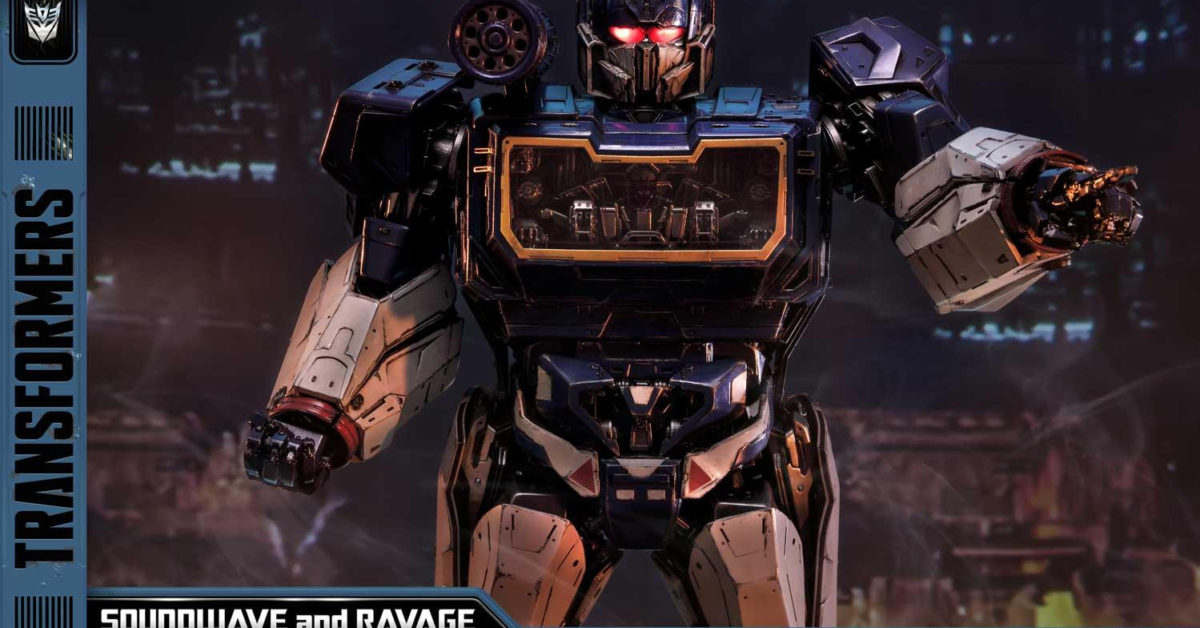 Transformers Soundwave and Ravage Get Expensive with Prime 1 Studio