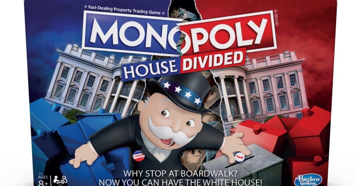 Hasbro Kicks Up Political Discourse With "Monopoly: House Divided"