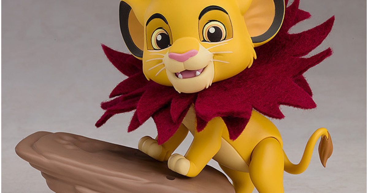 Simba Comes to Life with New Nendoroid from Good Smile Company