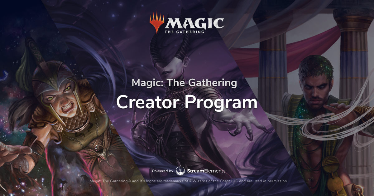 StreamElements & WotC Partner For "Magic: The Gathering" Creator Program