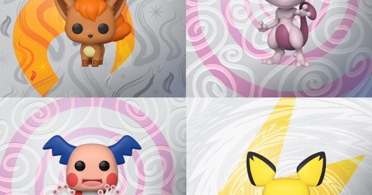Funko Announces Four New Pokemon Pop Vinyl Figures