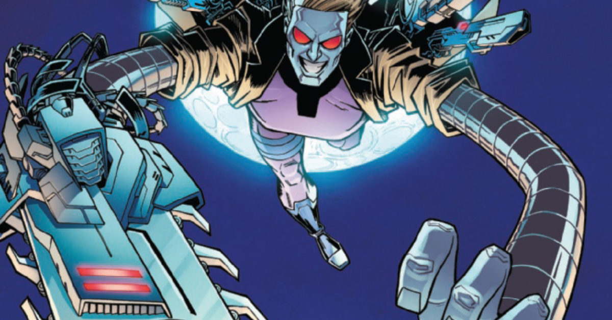 Machine Man is a Very Clingy Boyfriend in Machine Man 2020 #1 [Preview]