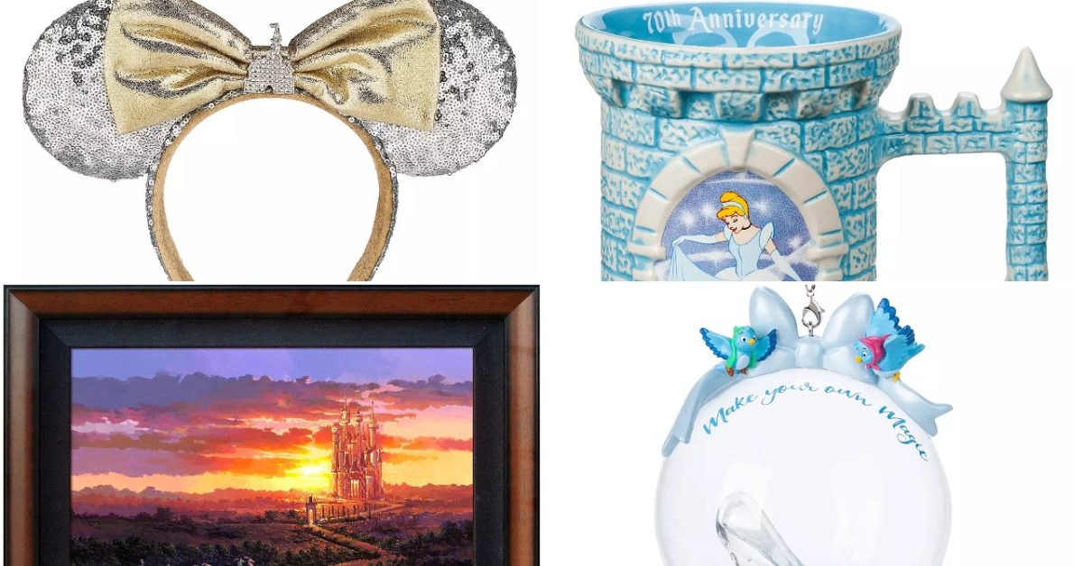6 Magical Items to Help Celebrate Cinderella's 70th Anniversary at Home