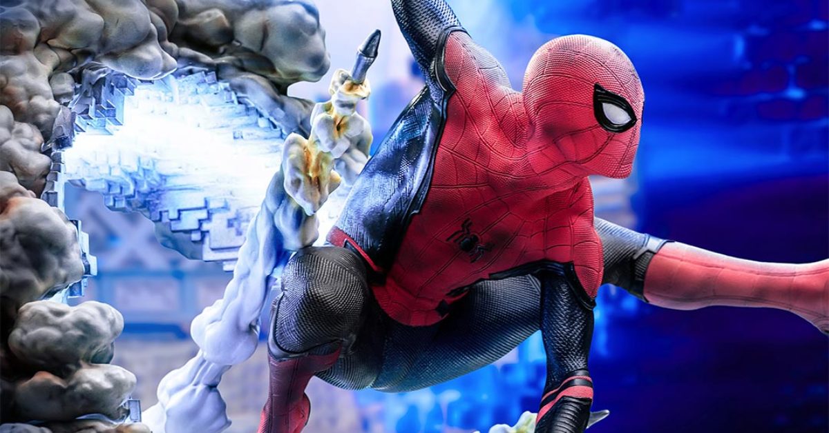 Spider-Man Breaks Free in New Iron Studios Statue