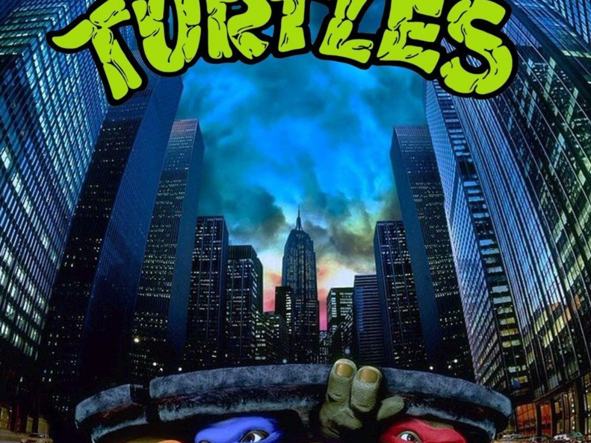 Poster Tmnt 1990 TMNT TEENAGE MUTANT NINJA TURTLES POSTER BOOK EURO