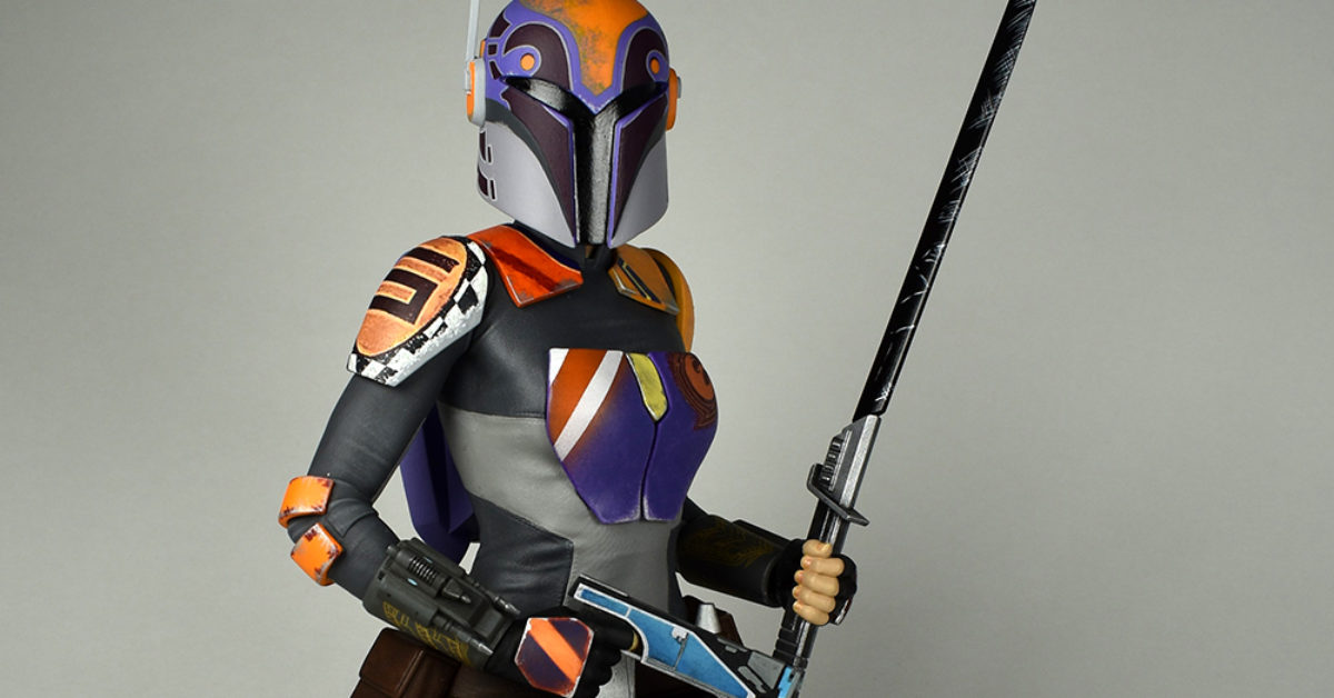 Star Wars Rebels Sabine Wren Gets Gentle Giant Statue 3640