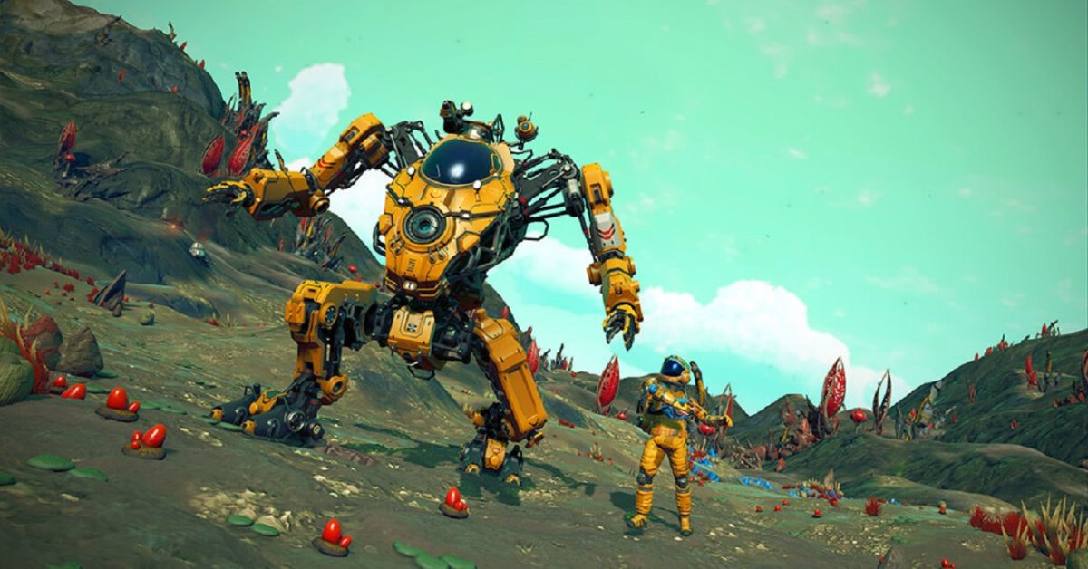 Hello Games Adds New Giant Mechs To No Man's Sky