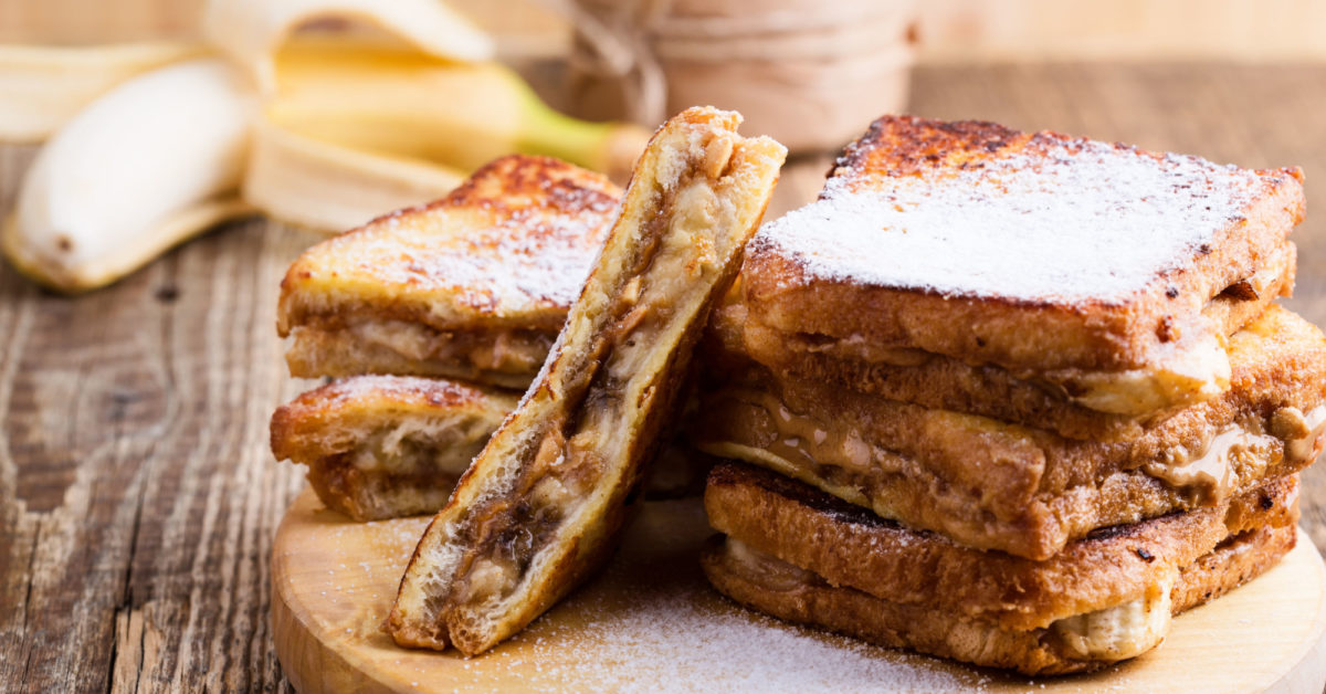 Disney Chocolate Peanut Butter Banana French Toast: Nerd Food