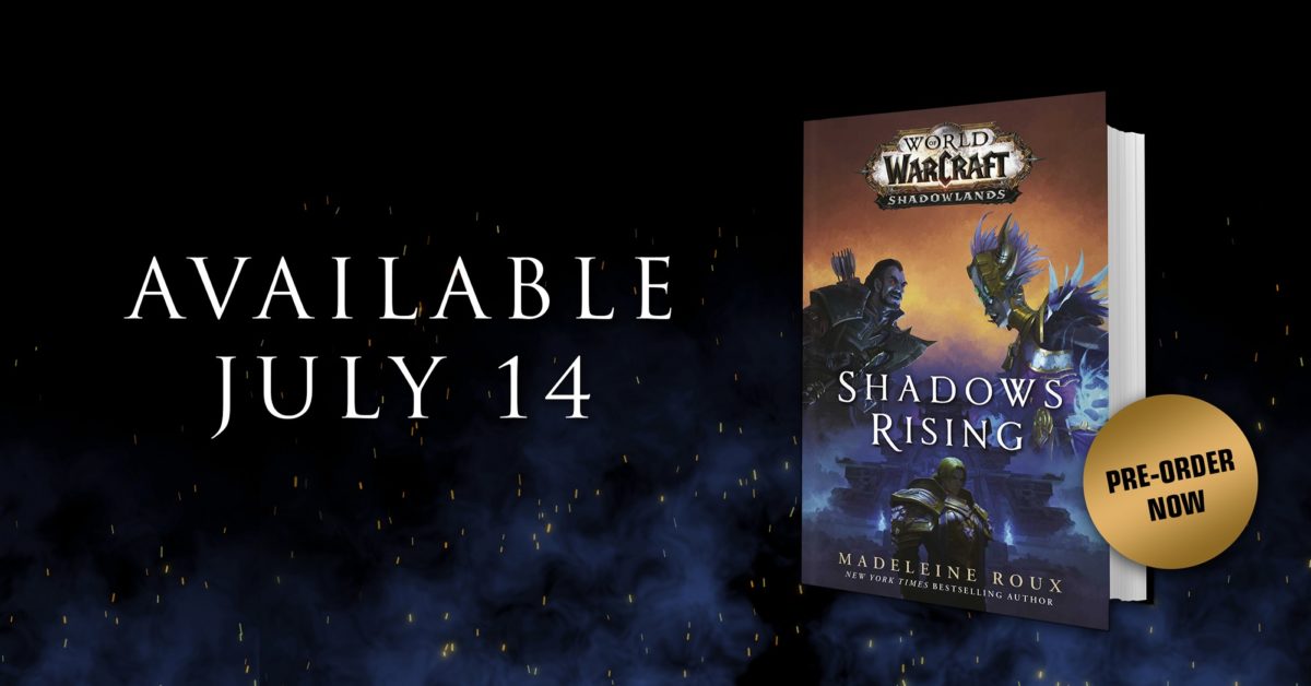 World Of Warcraft: Shadows Rising Book Cover Is Revealed