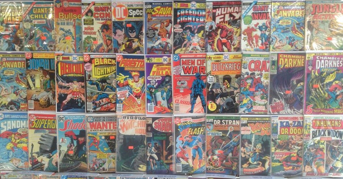 Help 32 Year Old Atlas Comics in Chicago, Get Cool Vintage Books!